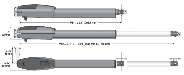 Maximum Controls Maximum Controls Max Arm commercial actuator