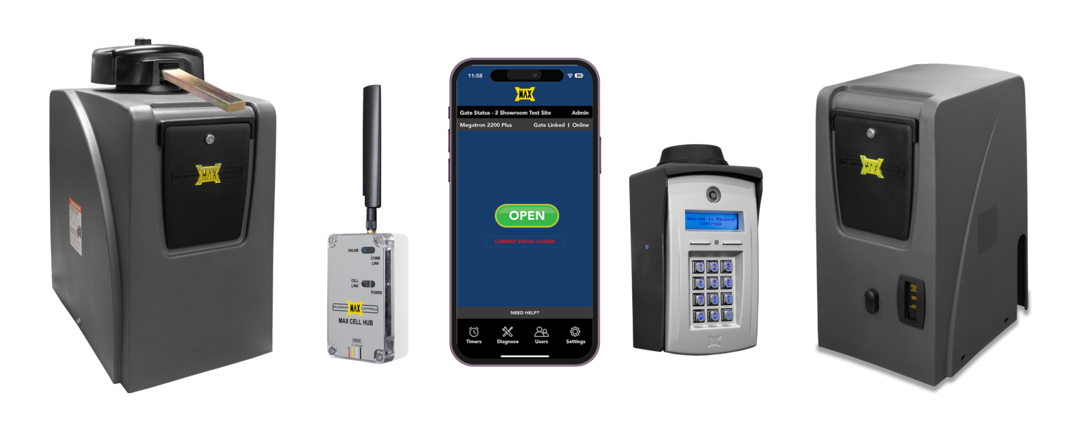 Maximum Controls MANUFACTURER OF BRUSHLESS DC SLIDE GATE OPERATORS ...